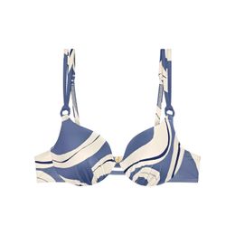 Triumph - Bikini Top gefüttert mit Bügel - Blue 42D - Summer Allure - Bademode für Frauen