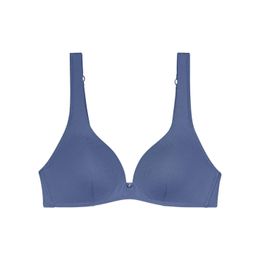 Triumph - Bikini Top gefüttert - Blue 38C - Summer Glow - Bademode für Frauen