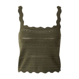 ABOUT YOU Top 'Biba' Damen Gr&ouml;&szlig;e M khaki