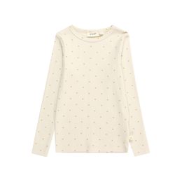name it Shirt 'Gago' M&auml;dchen Gr&ouml;&szlig;e 110 sand / wollwei&szlig;