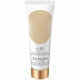 SENSAI Silky Bronze Protective Suncare Cream for Face 30 50 ml