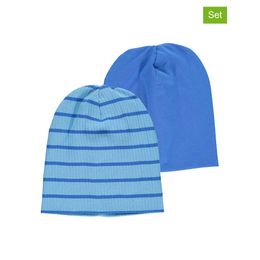 Fred's World by GREEN COTTON Fred´s World by GREEN COTTON 2er-Set: Beanies in Blau - 104/110
