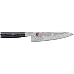 Kochmesser Zwilling "Miyabi 5000FCD Gyutoh" Gr. Gesamtlänge 33,7 cm Klingenlänge 20 cm, schwarz Kochmesser