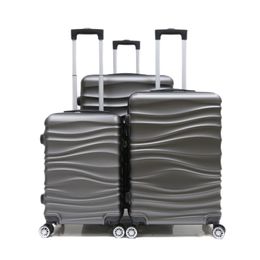 Reisekoffer Koffer 3 tlg Hartschale Trolley Set Kofferset Handgep&auml;ck