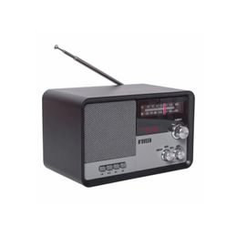 Noveen Tragbares Radio mit Bluetooth Schwarz