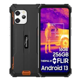 Blackview BV8900 Orange Rugged Octa Core Smartphone, Outdoorhandy mit 8 GB RAM und 256 GB Speicher