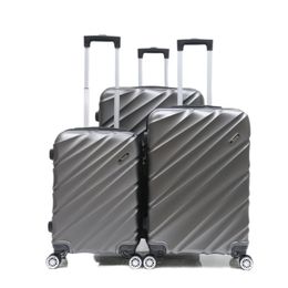 Reisekoffer Koffer 3 tlg Hartschale Trolley Set Kofferset Handgep&auml;ck
