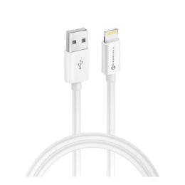 Kabel USB A zu iPhone-Anschluss 8-polig MFi 2,4A/5V 12W C703