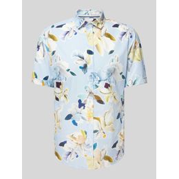 OLYMP Regular Fit Freizeithemd mit floralem Muster