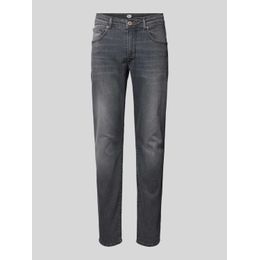 Petrol Slim Fit Jeans im 5-Pocket-Design