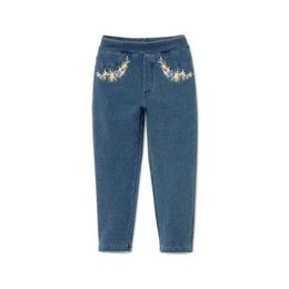 Tchibo Kinder-Treggings mit Stickerei - Dunkelblau - Kinder - Gr.: 110/116