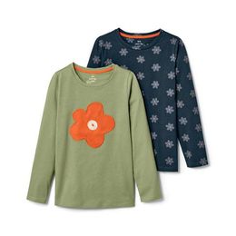 Tchibo 2 Kleinkinder-T-Shirts - Dunkelblau - Kinder - Gr.: 98/104