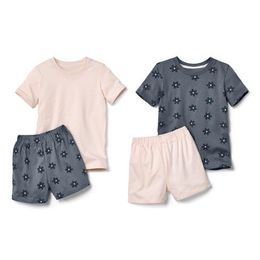 Tchibo 2 Kleinkinder-Pyjamas - Dunkelblau - Kinder - Gr.: 98/104