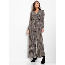 bonprix Jersey-Jumpsuit, schwarz