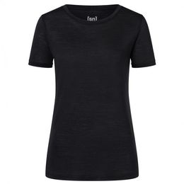 super.natural - Women's Essential Tee - Merinounterwäsche Gr 34 - XS schwarz