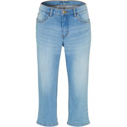bonprix Slim Jeans, Mid Waist, Capri