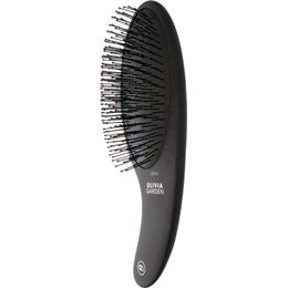 Olivia Garden Haarbürste EXPERT CARE CURVE Nylon Bristles Matt Black, schwarz