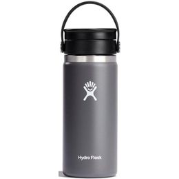 Hydro Flask Trinkflasche 16 OZ WIDE FLEX SIP LID, 473 ml, grau