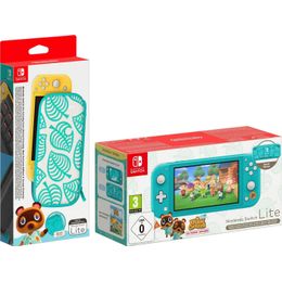 Nintendo Switch Lite Animal Crossing: New Horizons Timmy & Tommy Edition, blau