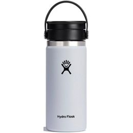 Hydro Flask Trinkflasche 16 OZ WIDE FLEX SIP LID, 473 ml, weiß