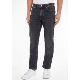Tommy Hilfiger Straight-Jeans REGULAR MERCER STR, schwarz