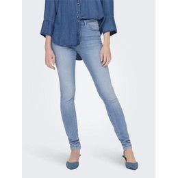 Only Skinny-fit-Jeans ONLFOREVER HIGH HW SK DNM MAT359, blau