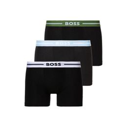 BOSS Boxer BoxerBr 3P Bold (Packung, 3-St., 3er) mit elastischem Bund, bunt