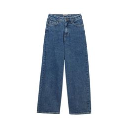Tom Tailor Mädchen Wide Leg Jeans mit Bio-Baumwolle, blau, Uni, Gr. 170