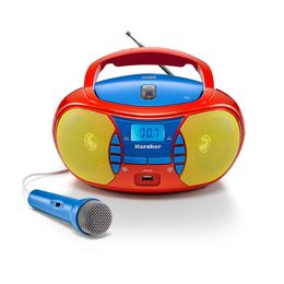 Kärcher Karcher RR 5026 tragbares CD Radio - bunte Kinder-Boombox