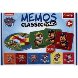 Trefl Memos classic&plus Paw Patrol (Kinderspiel)