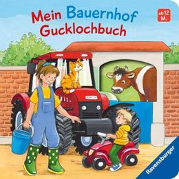 RAVENSBURGER VERLAG Mein Bauernhof Gucklochbuch - Carla Häfner, Pappband