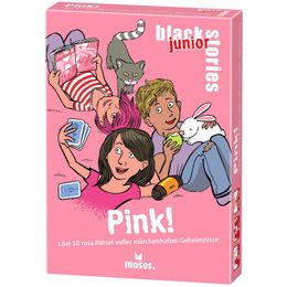 moses. Rätselkarten BLACK STORIES JUNIOR - PINK!