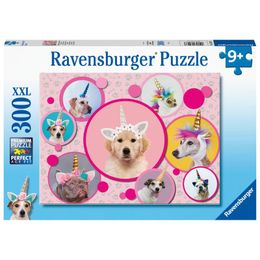 RAVENSBURGER VERLAG Knuffige Einhorn-Hunde (Kinderpuzzle)