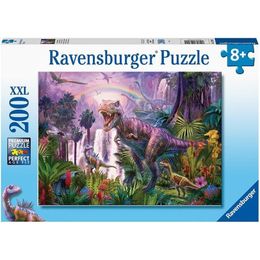 RAVENSBURGER VERLAG Ravensburger Kinderpuzzle - 12892 Dinosaurierland - Dino-Puzzle für Kinder ab 8 Jahren, mit 200 Teilen im XXL-Format