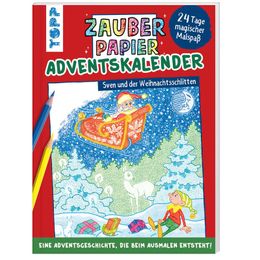 Zauberpapier Adventskalender - Sven und der Weihnachtsschlitten - Norbert Pautner, Taschenbuch