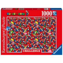 RAVENSBURGER VERLAG Ravensburger Puzzle 16525 - Super Mario Challenge - 1000 Teile Puzzle für Erwachsene und Kinder ab 14 Jahren
