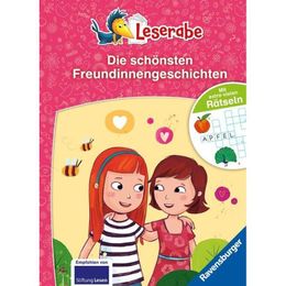 RAVENSBURGER VERLAG Die schönsten Freundinnengeschichten mit extra vielen Rätseln - Leserabe ab 1. Klasse - Erstlesebuch für Kinder ab 6 Jahren - Manfred Mai, Alexandra Fischer-Hunold, Gebunden