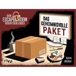 Riva Verlag Dein Escape-Room-Adventskalender - Das geheimnisvolle Paket - Katrin Abfalter, Gebunden