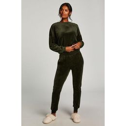 Hunkemöller Hunkemöller Tall Jogginghose Velours grün