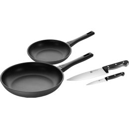 Pfannen-Set Zwilling "Shine/Twin Chef 2" Pfannen Gr. Ø 28 cm, schwarz Pfannensets