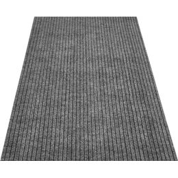 Läufer ANDIAMO "Marlo" Teppiche Gr. B/L: 100 cm x 500 cm, 7 mm, 1 St., grau Küchenläufer