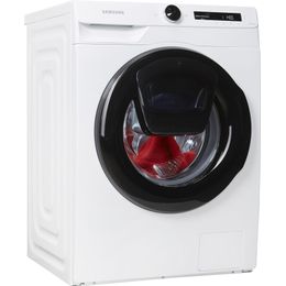 B (A bis G) Samsung Waschmaschine "WW81T554AAW" Waschmaschinen weiß Frontlader