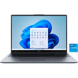 Huawei Notebook "MateBook D16 2024 Intel Core i5 8GB RAM 512GB SSD" Notebooks Gr. 8 GB RAM, grau (dunkelgrau) Laptops