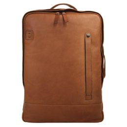 XZONE Notebookrucksack X-ZONE Gr. B/H/T: 43 cm x 29 cm x 14 cm, braun (cognac) Rucksäcke Taschen