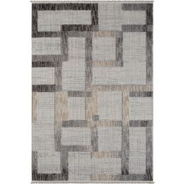 Teppich MyFlair MÖBEL & ACCESSOIRES "Balania" Teppiche Gr. B/L: 200 cm x 290 cm, 15 mm, 1 St., beige (beige, beige) Esszimmerteppiche