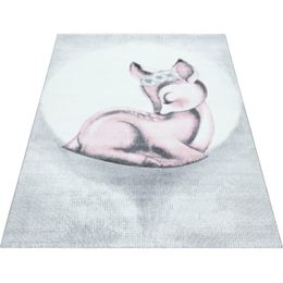 Kinderteppich Ayyildiz Teppiche "Bambi 850" Teppiche Gr. B/L: 200 cm x 290 cm, 11 mm, 1 St., pink Kinder Kinderzimmerteppiche