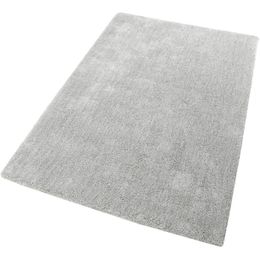 Hochflor-Teppich Esprit "Relaxx" Teppiche Gr. B/L: 160 cm x 230 cm, 25 mm, 1 St., grau (hellgrau, creme, meliert) Esszimmerteppiche