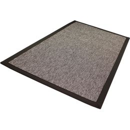 Läufer Dekowe "Naturino Classic" Teppiche Gr. B/L: 80 cm x 250 cm, 8 mm, 1 St., grau (anthrazit) Küchenläufer