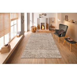 Teppich Home Affaire "Dilani" Teppiche Gr. B/L: 240 cm x 320 cm, 12 mm, 1 St., beige (natur) Esszimmerteppiche
