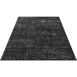 Teppich Home Affaire "Dilani" Teppiche Gr. B/L: 280 cm x 390 cm, 12 mm, 1 St., grau Esszimmerteppiche